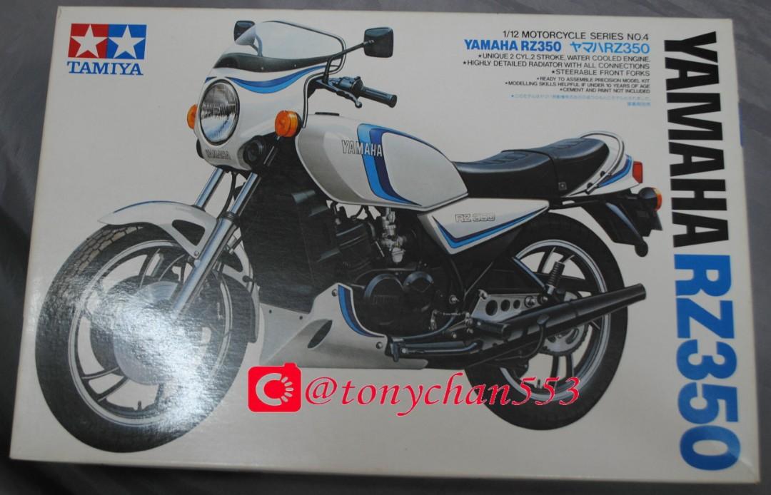 Tamiya 雙星 1 比 12 Yamaha Rz350 電單車模型, 興趣及遊戲, 玩具 & 遊戲類 - Carousell