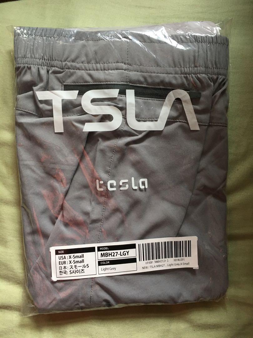 Tesla Sport Hyper-Dry Shorts Black Grey, Men's Fashion, Bottoms, Shorts ...