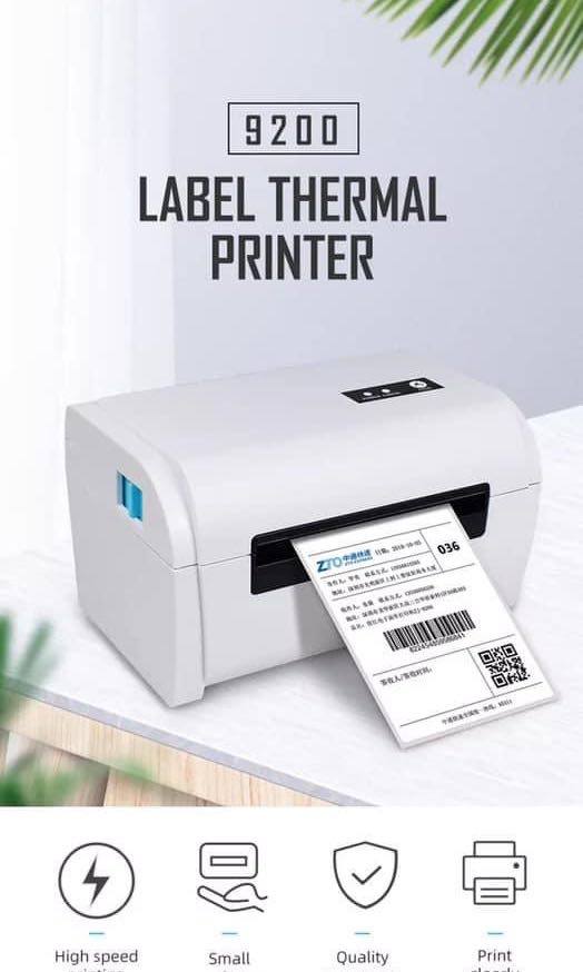Thermal Label Waybill Printer Zjiang Zj9200, Computers & Tech, Printers ...