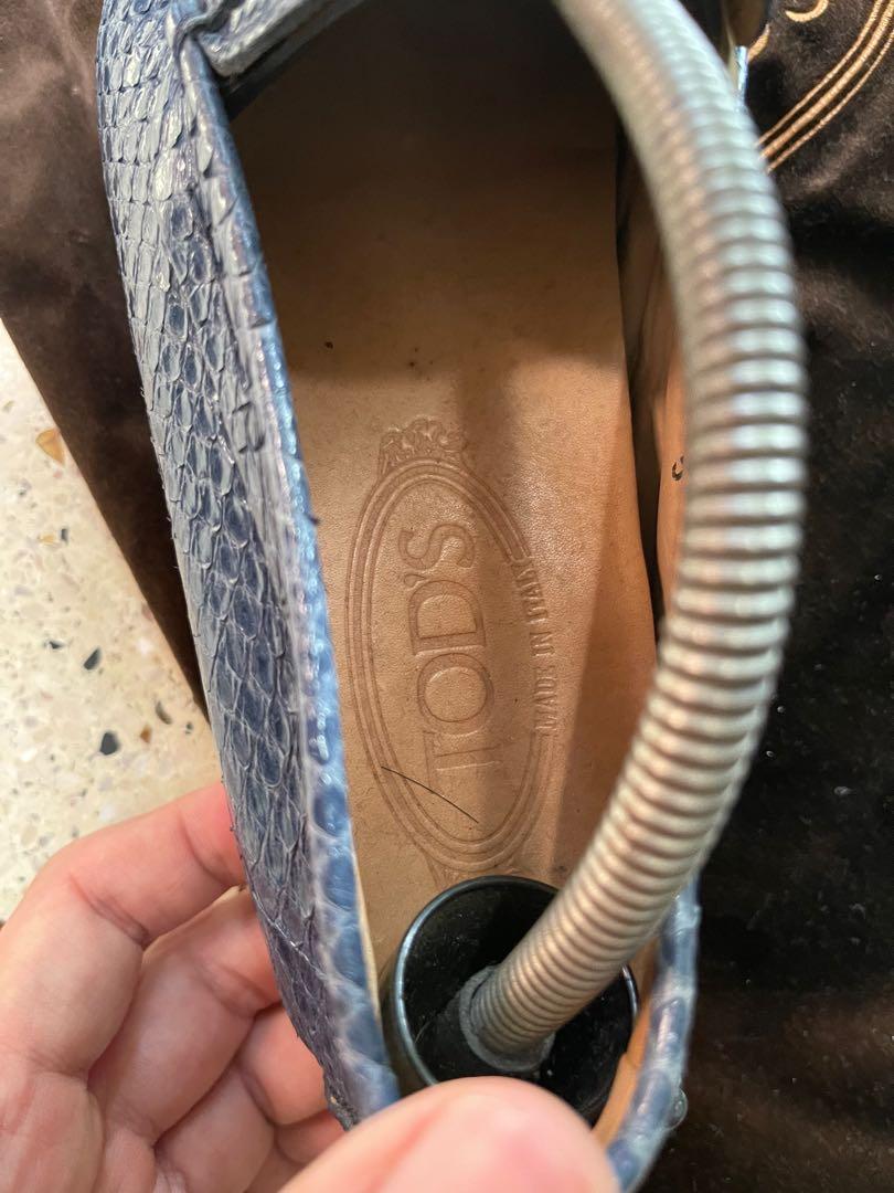 Tod’s Python Snakeskin Gommino Penny Loafers, Luxury, Sneakers & Footwear on Carousell