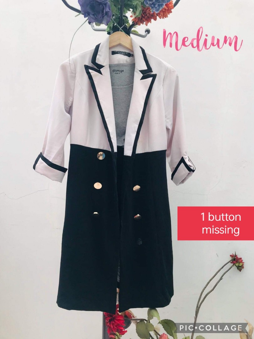 Trench Coat (1 button missing), Women's Fashion, Coats, Jackets and ...