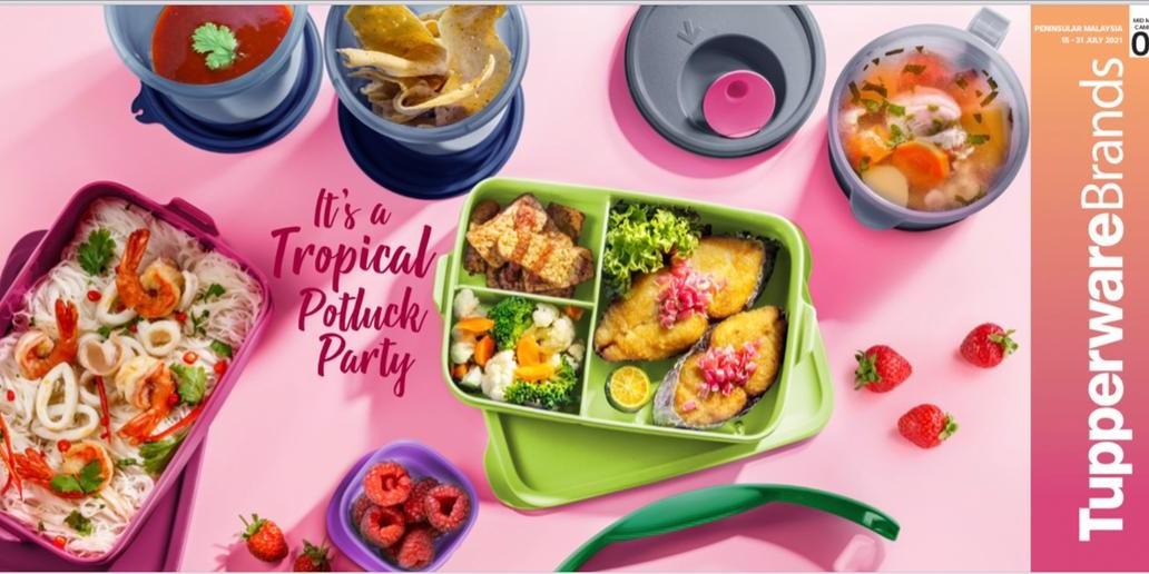 Tupperware Click To Go 900ml, Furniture & Home Living, Kitchenware ...