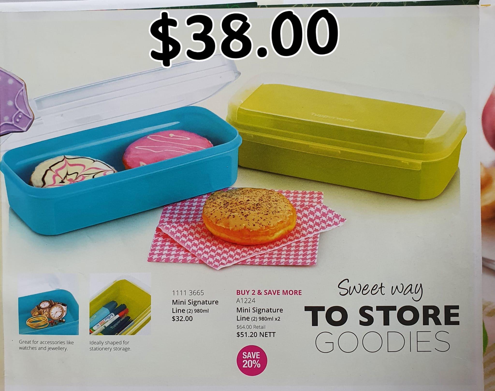 Tupperware Handy Signature Line series, Furniture & Home Living ...