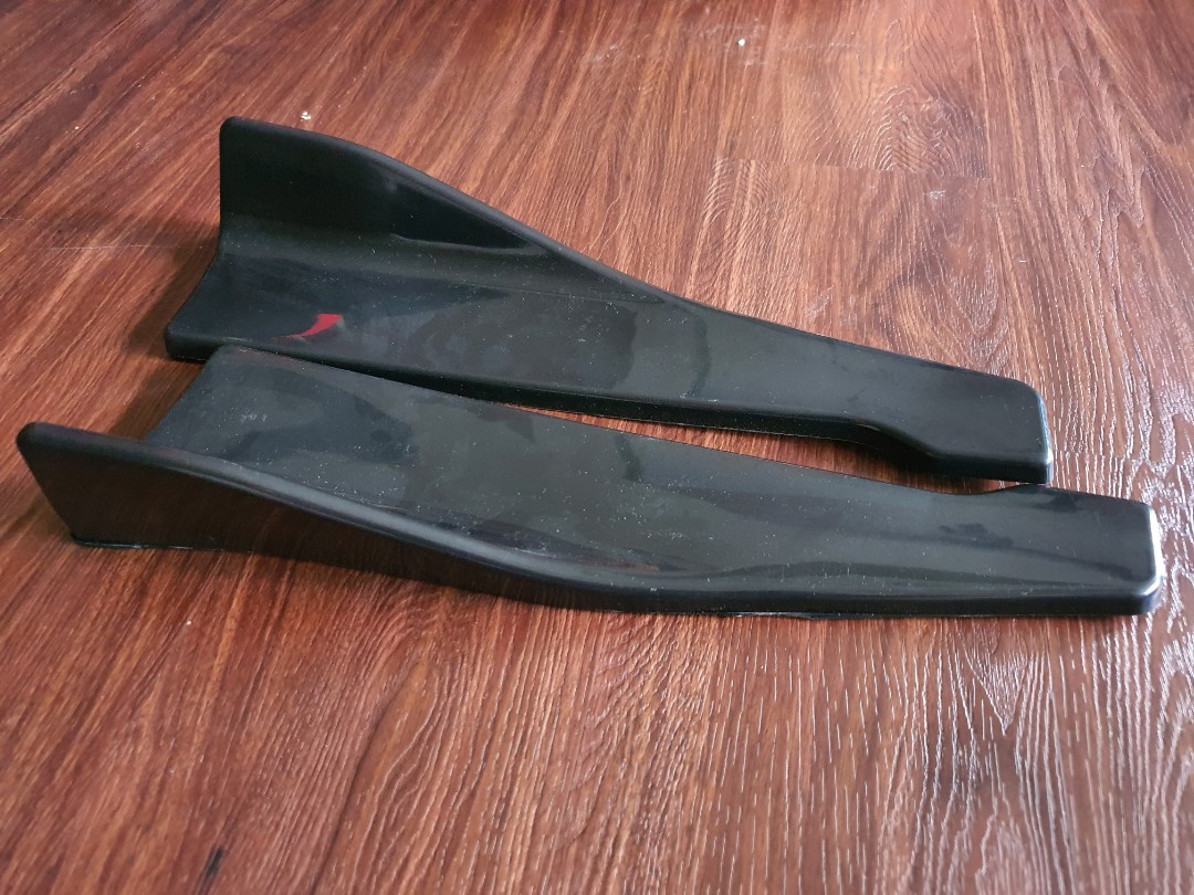 Universal Rear Splitters / Skirting, Car Accessories, Accessories on ...
