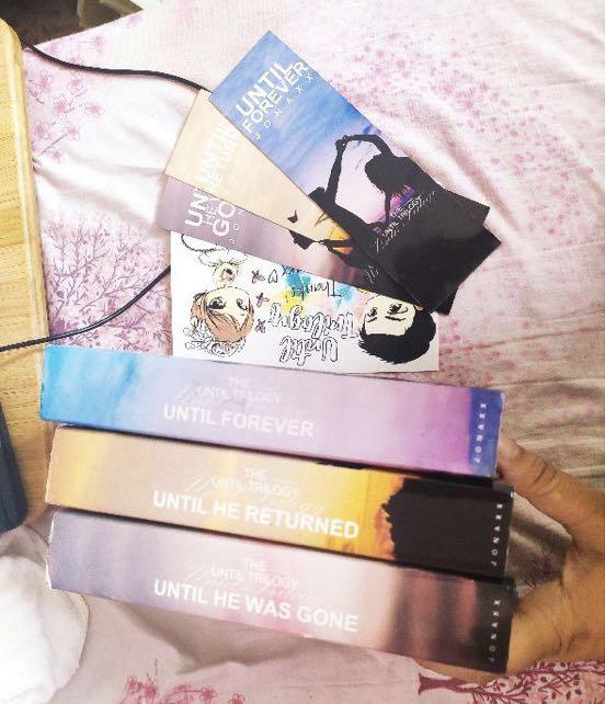 UNTIL TRILOGY ORIGINAL COVER W/ FREEBIES, Hobbies & Toys, Books ...