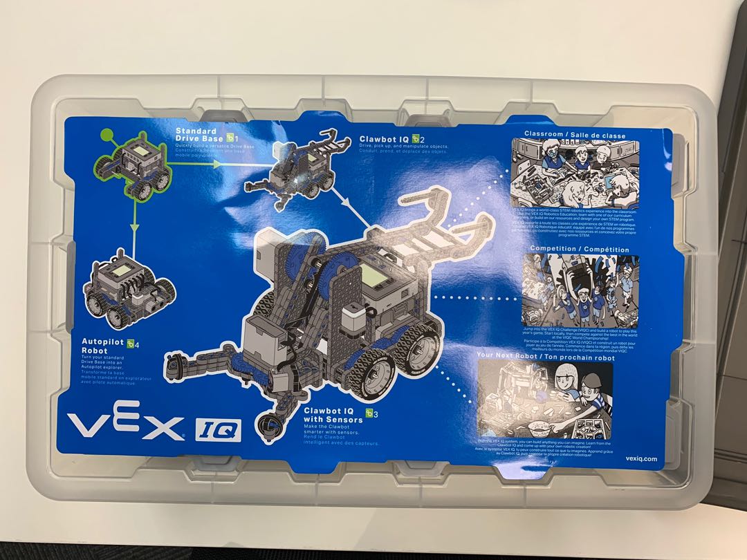 VEX IQ Robotics Starter Kit with Controller, 興趣及遊戲, 玩具 & 遊戲類 - Carousell