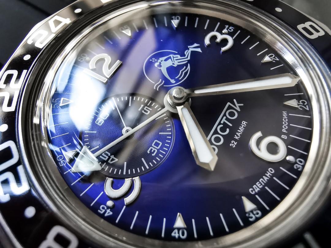 Vostok 'Batman GMT' Amphibia, Men's Fashion, Watches & Accessories ...