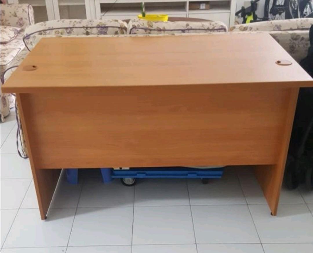 Wide Study Table / Study Desk, Furniture & Home Living, Furniture ...