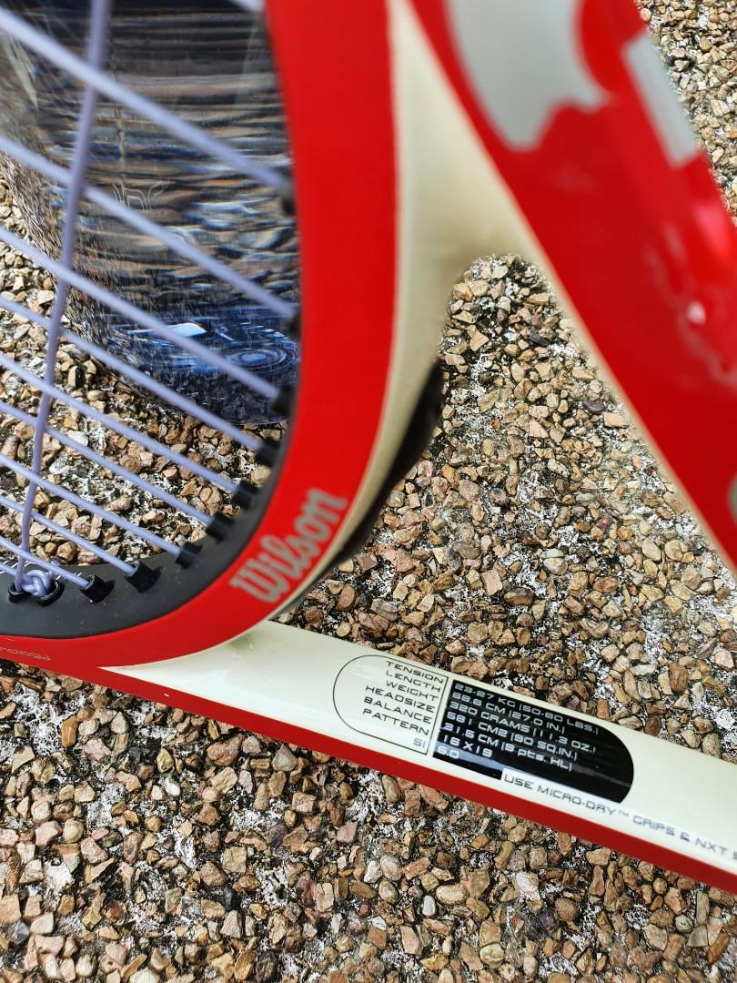 Wilson Ncode Six One Tour, Sports Equipment, Other Sports Equipment and ...