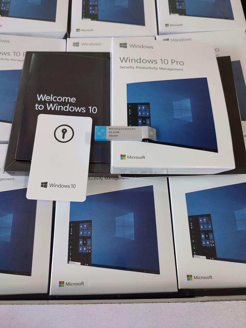 Windows 10 PRO USB, Computers & Tech, Parts & Accessories, Software on ...