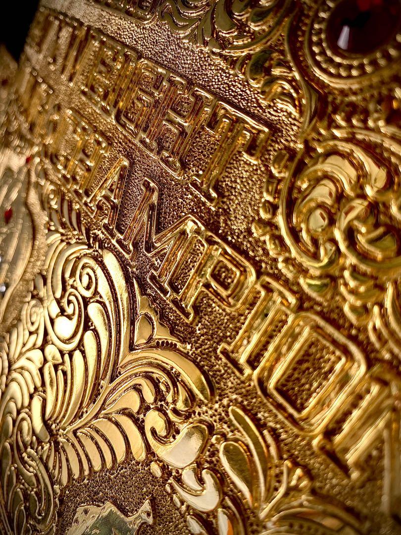 WWE 2D Big Gold - Dave Millican Style, Hobbies & Toys, Toys & Games on ...