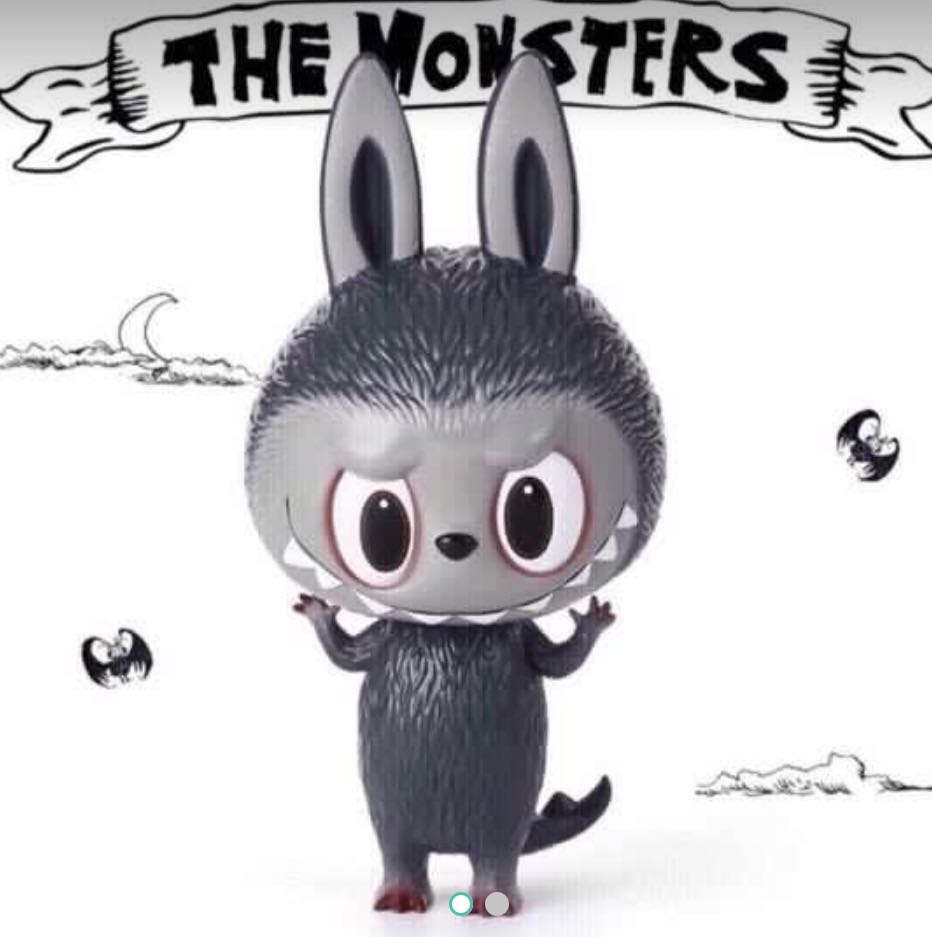 Zimomo 大size 原色 全新 labubu, 興趣及遊戲, 玩具 & 遊戲類 - Carousell