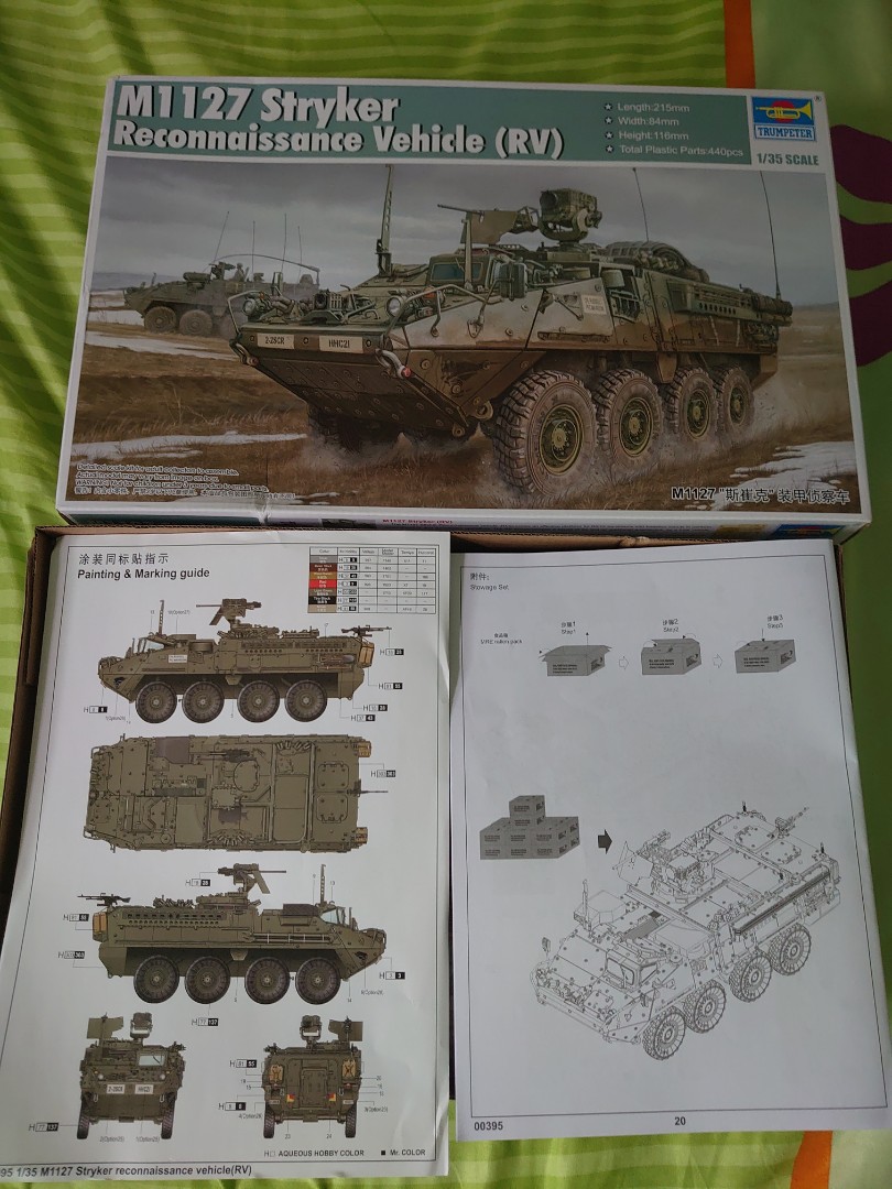 1/35 M1127 Stryker Reconnaissance Vehicle(RV), Hobbies & Toys, Toys ...