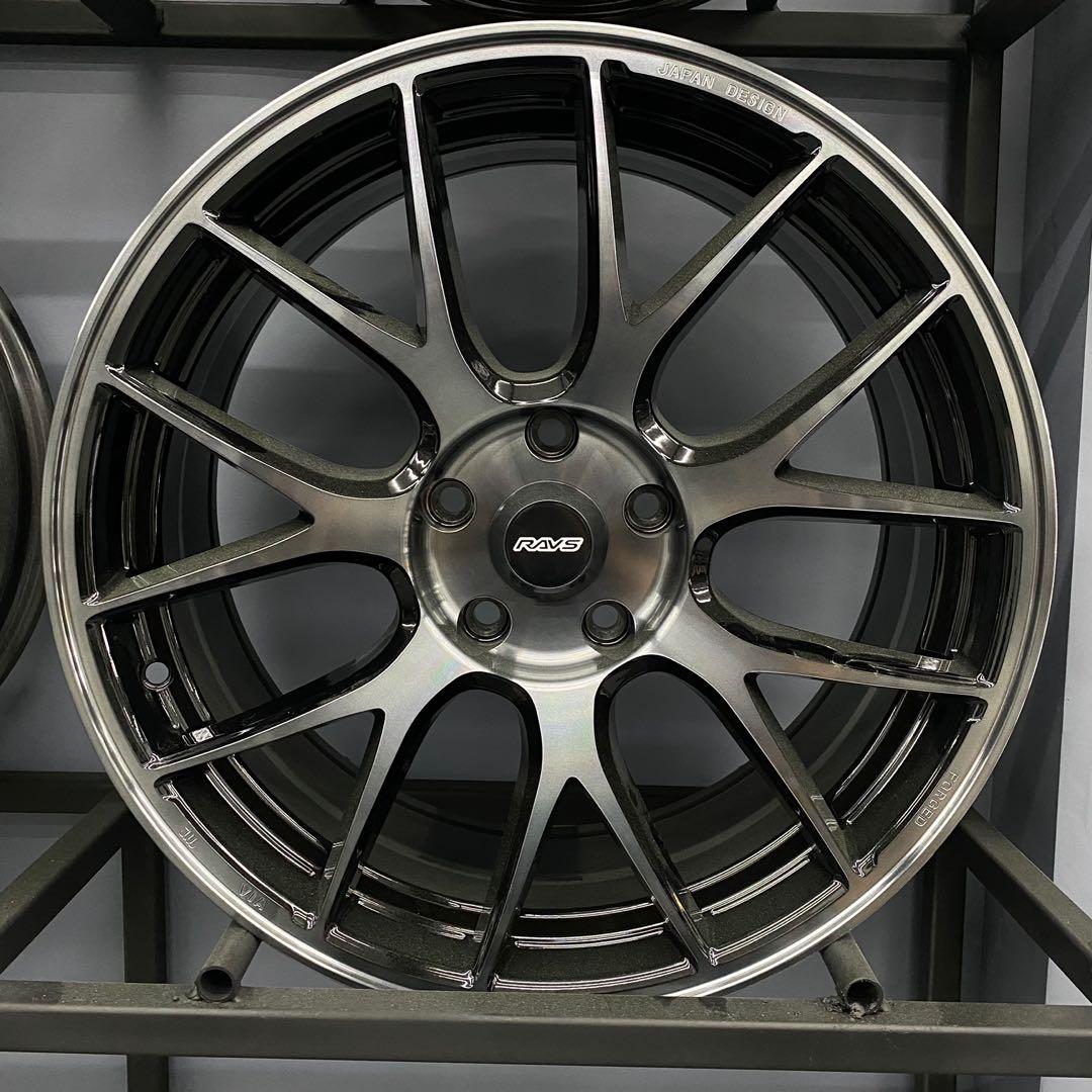 18” Rays G27 Design Rims, Car Accessories, Tyres & Rims on Carousell