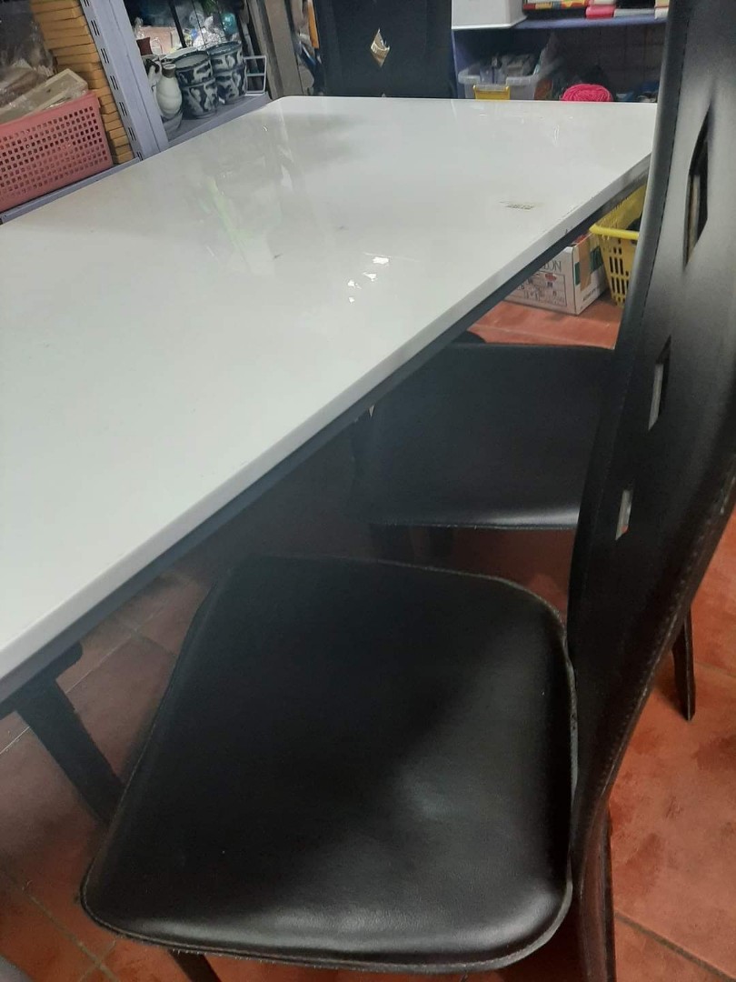 4 sitters dining table, Furniture & Home Living, Furniture, Other Home ...