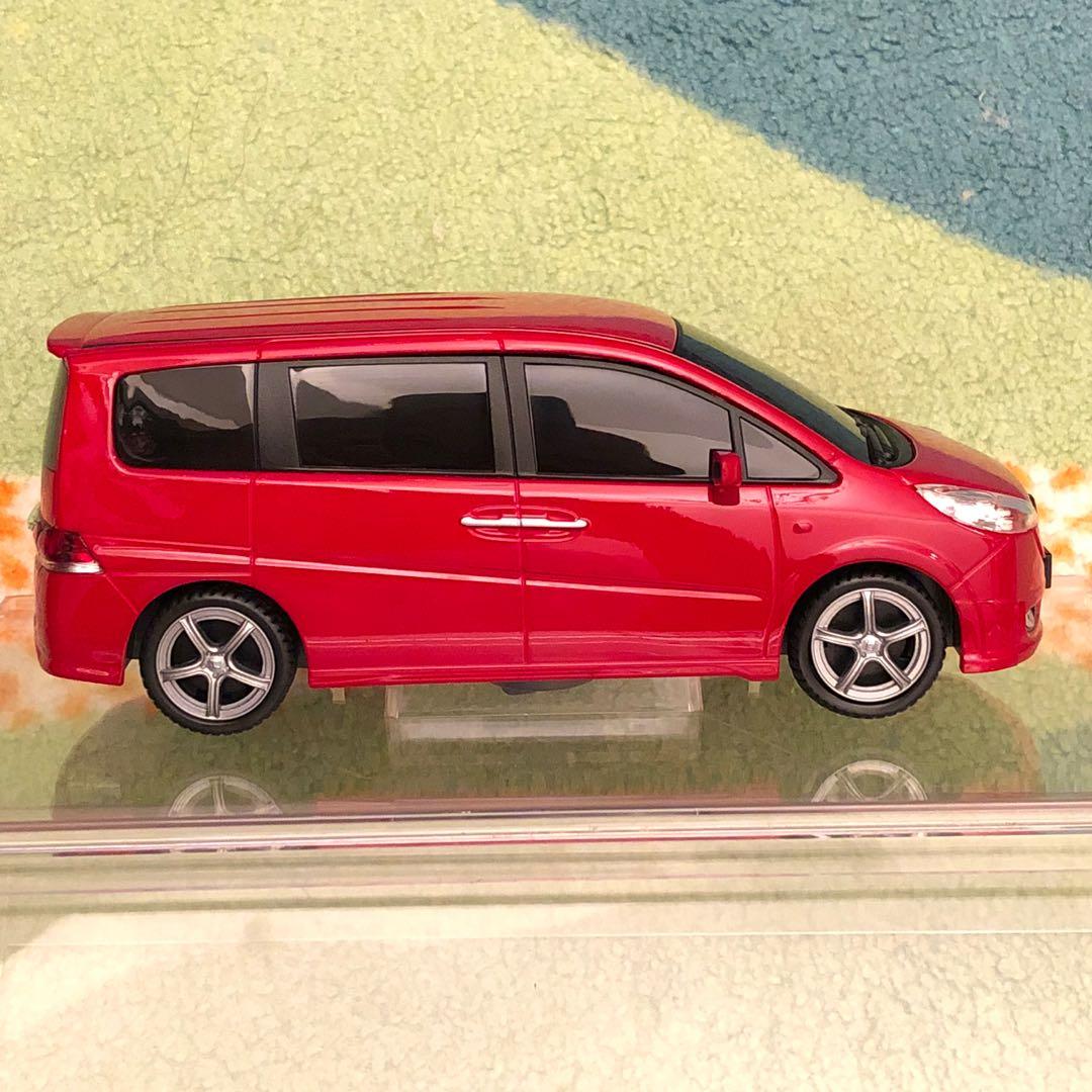 罕有正廠 Honda stepwgn modulo 1:24 絕版模型 Milano Red, 興趣及遊戲, 玩具 & 遊戲類 - Carousell