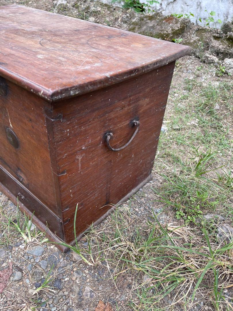 Antique Narra Baul, Furniture & Home Living, Furniture, Other Home ...