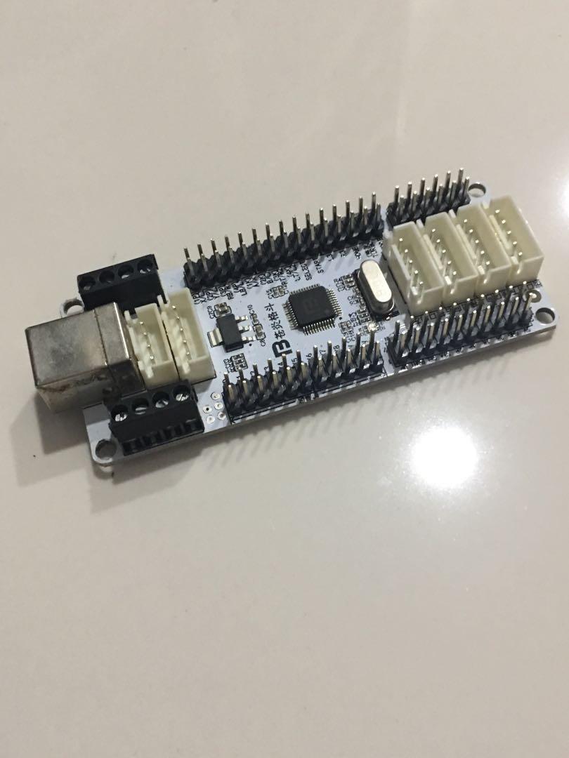 Arcade joystick pcb with full cable set, Video Gaming, Gaming ...