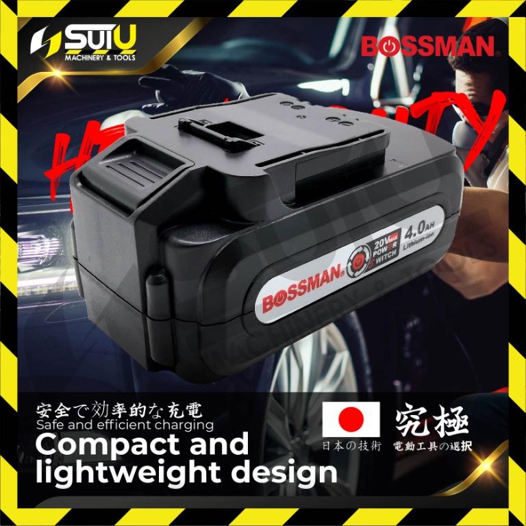 Bossman BB20V4 40AH 20V Cordless Li-Ion Battery One Battery Multiple ...