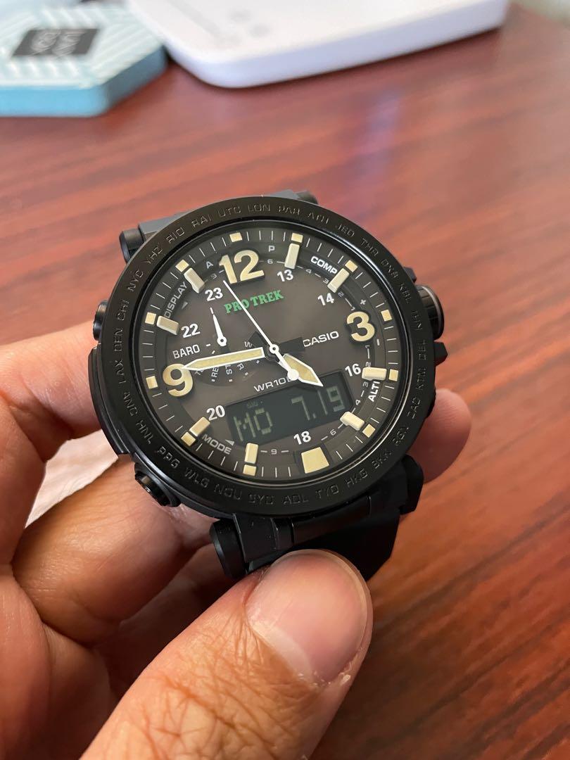 Brand New Casio Protrek PRG-600Y-1 Triple Sensors, Men's Fashion ...