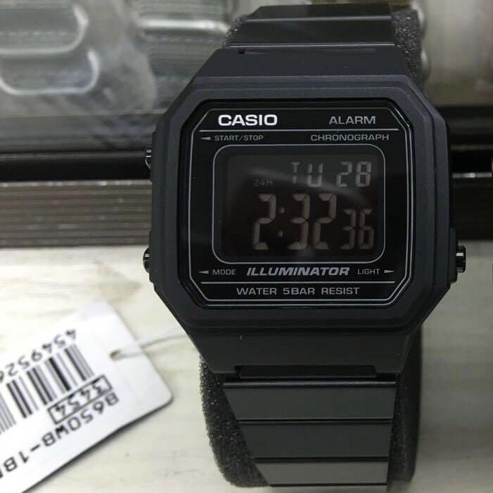 Casio B650 Digital Watch B650WB-1B, Men's Fashion, Watches ...