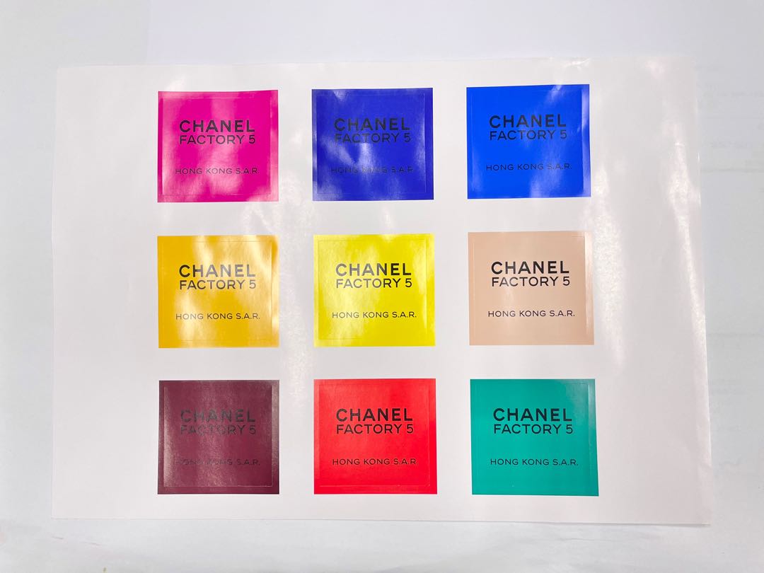 Chanel Factory No.5 Sticker 限量版 貼紙 (limited Edition), 美容＆化妝品, 指甲美容＆其他 ...