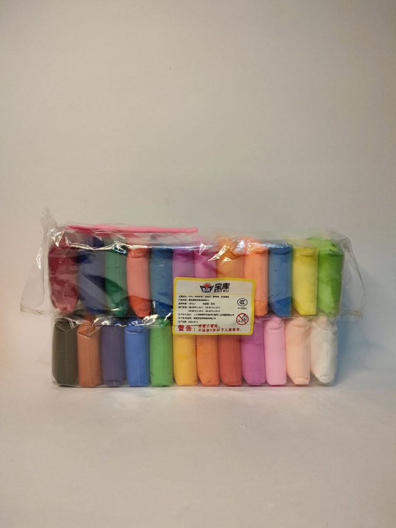 CLAY: 24 Colors Super Light Air Dry Clay, Hobbies & Toys, Stationary ...