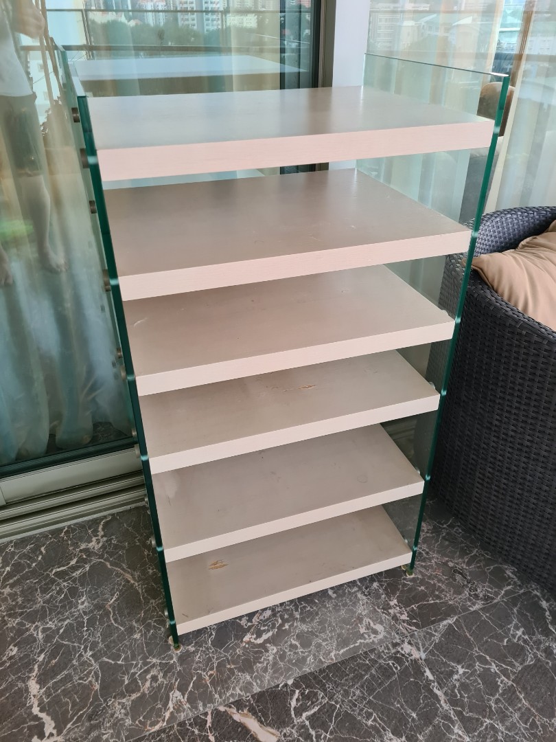 Custom made AV rack, shelf, Furniture & Home Living, Furniture, Shelves ...