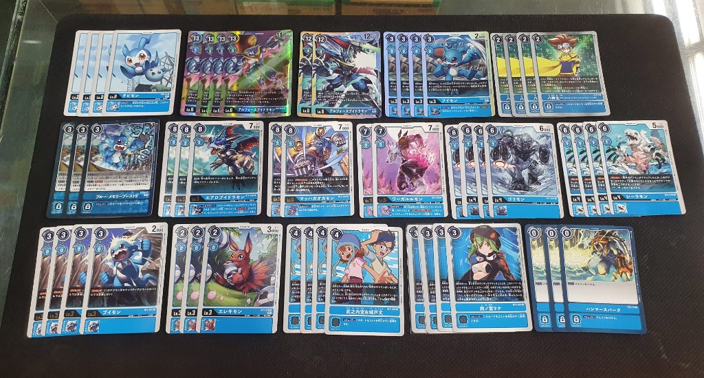 Digimon TCG Ulforceveedramon Deck, Hobbies & Toys, Toys & Games on ...
