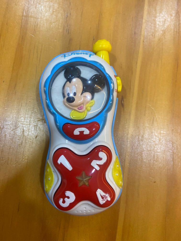 Disney baby Mickey phone, Hobbies & Toys, Toys & Games on Carousell