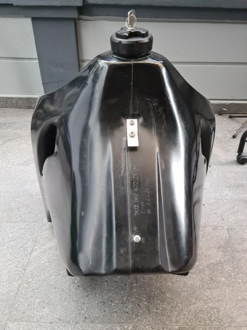 DRZ 400 Safari Tank, Motorcycles, Motorcycle Accessories on Carousell