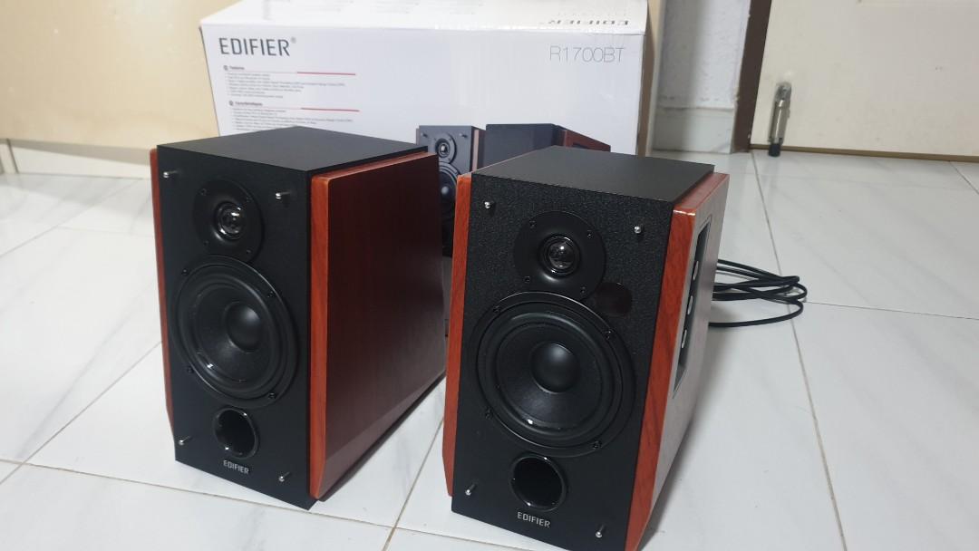 Edifier R1700BT Bookshelf Speaker, Audio, Soundbars, Speakers ...