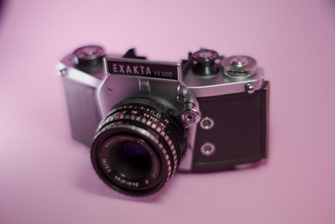 Exakta VX500 Film Camera, Photography, Cameras on Carousell