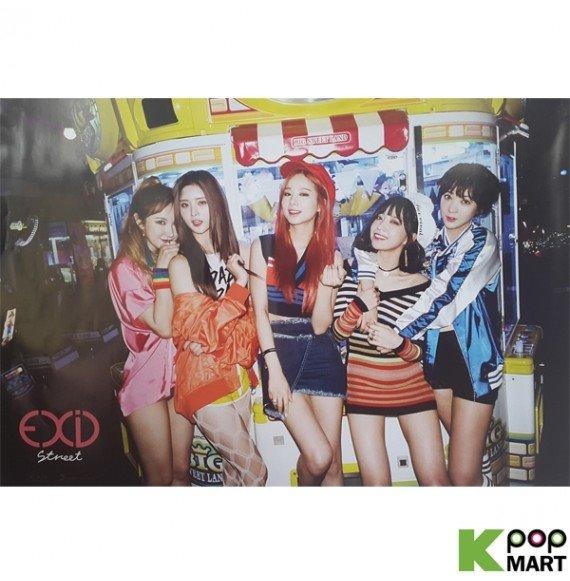 EXID Street Group Poster & LE Photocard/PC, Hobbies & Toys, Memorabilia ...