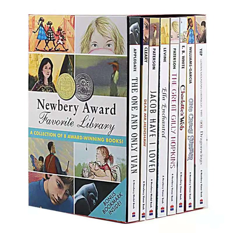 GEP recommended Newbery Award Favorite Library Box Set (8 Books ...