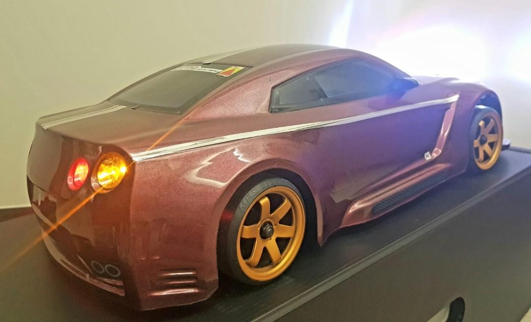 Not Tamiya Drift Yokomo but Ready Remote Control R35 GTR SNRC D2 ...