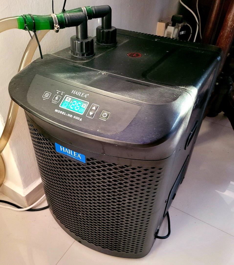 Hailea HK-500A Chiller (Lightly Used), Pet Supplies, Homes & Other Pet ...