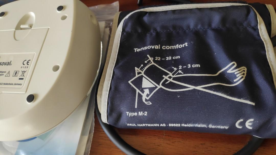 Hartmann Tensoval Comfort Blood Pressure Monitor Made in Germany ...