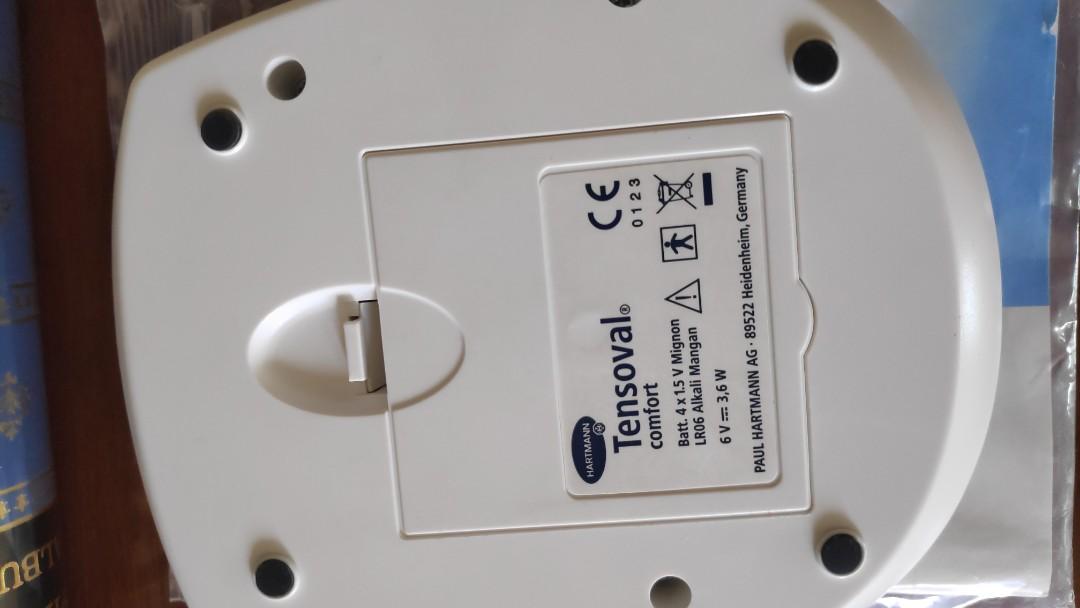 Hartmann Tensoval Comfort Blood Pressure Monitor Made in Germany ...