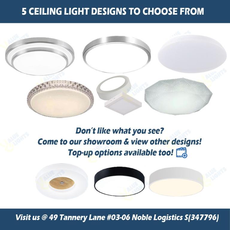 HDB BTO Whole House LED Light Package + Installation, Furniture & Home ...