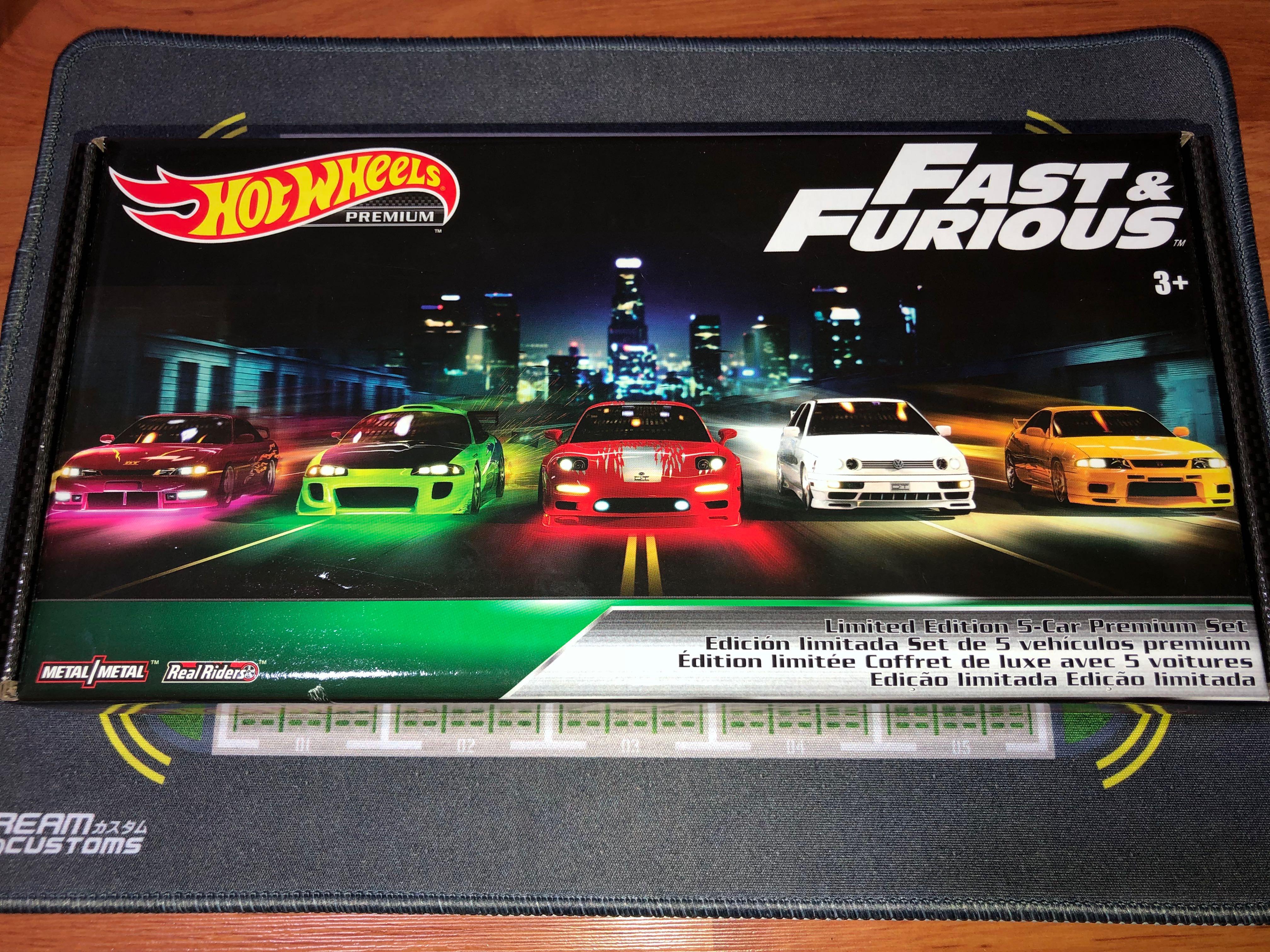 Hot Wheels Premium - Fast & Furious Original Fast Box Set, Hobbies ...