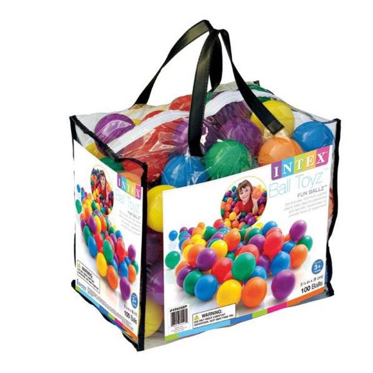 Intex Fun Ball 1000 pieces, Babies & Kids, Infant Playtime on Carousell