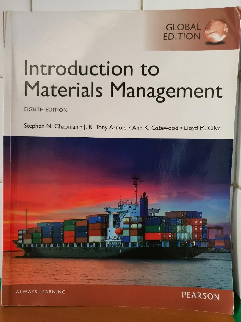 Introduction to Materials Management textbook, Hobbies & Toys, Books ...