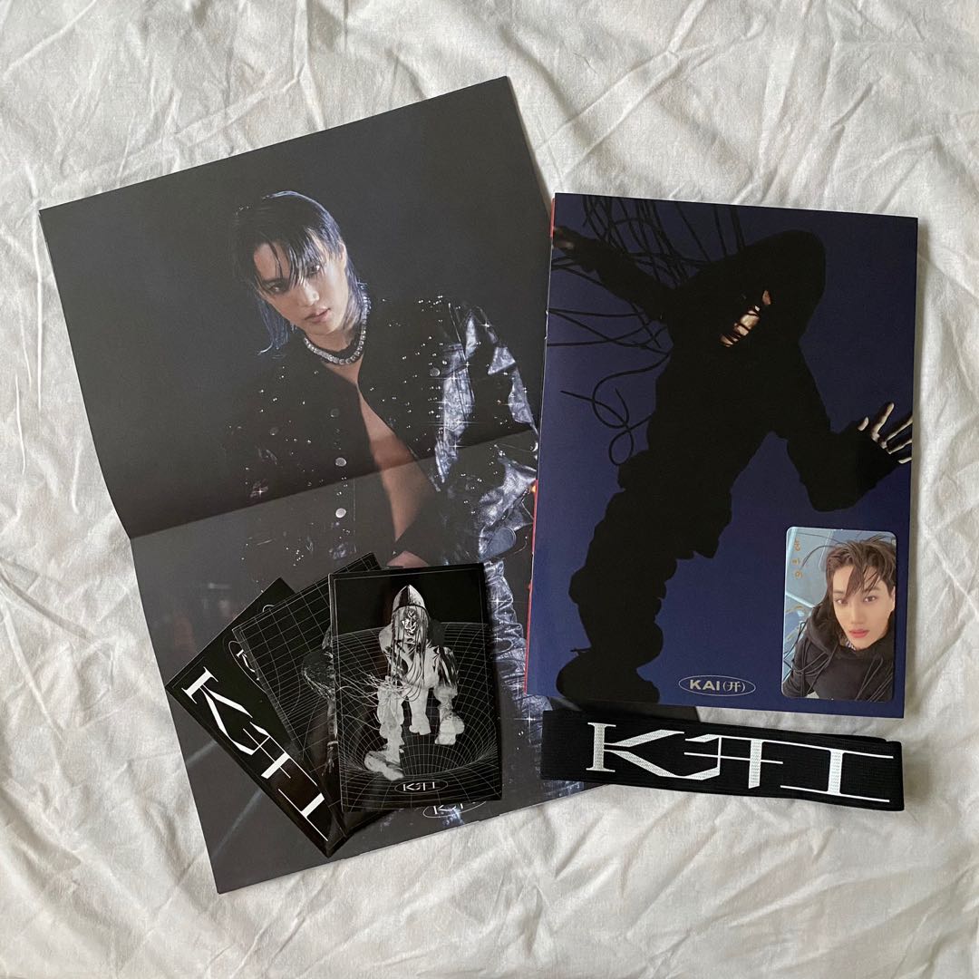 Kai MMMH Y Version Album complete inclusions With official photocard ...