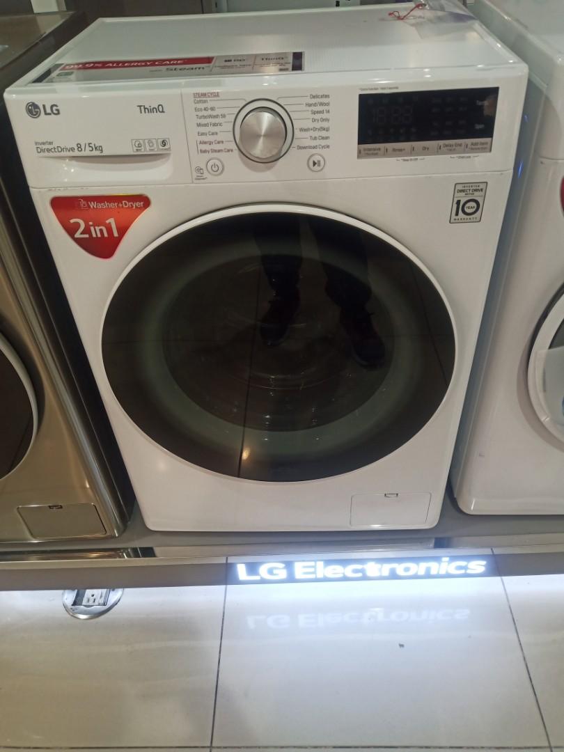LG Front load Washer Dryer Inverter Type (Free Installation), TV & Home ...