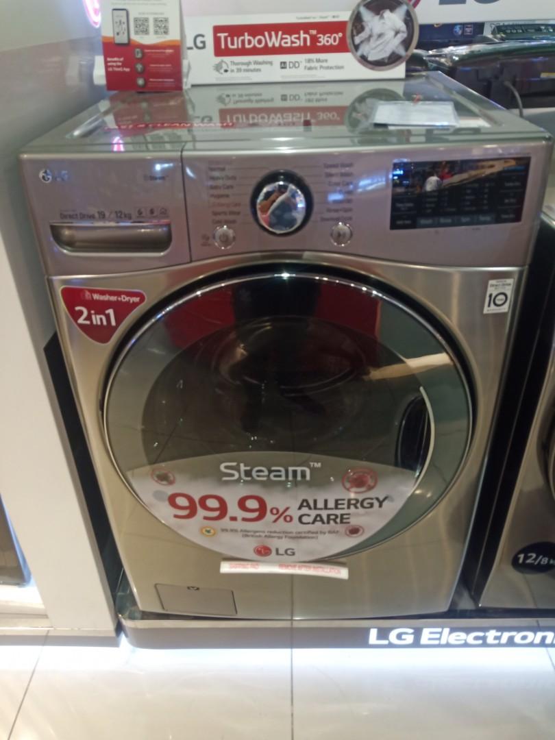 LG Front load Washer Dryer Inverter Type (Free Installation), TV & Home ...