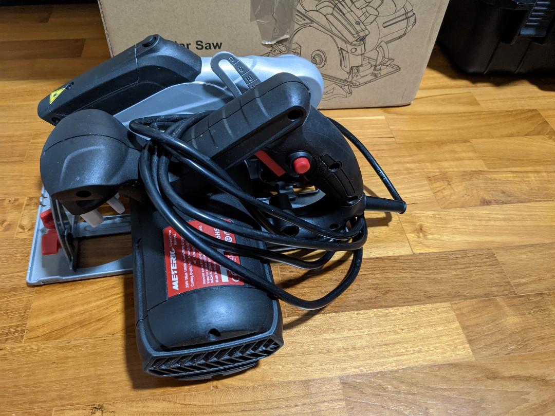 Meterk Circular Saw, 1500W, Furniture & Home Living, Home Improvement ...