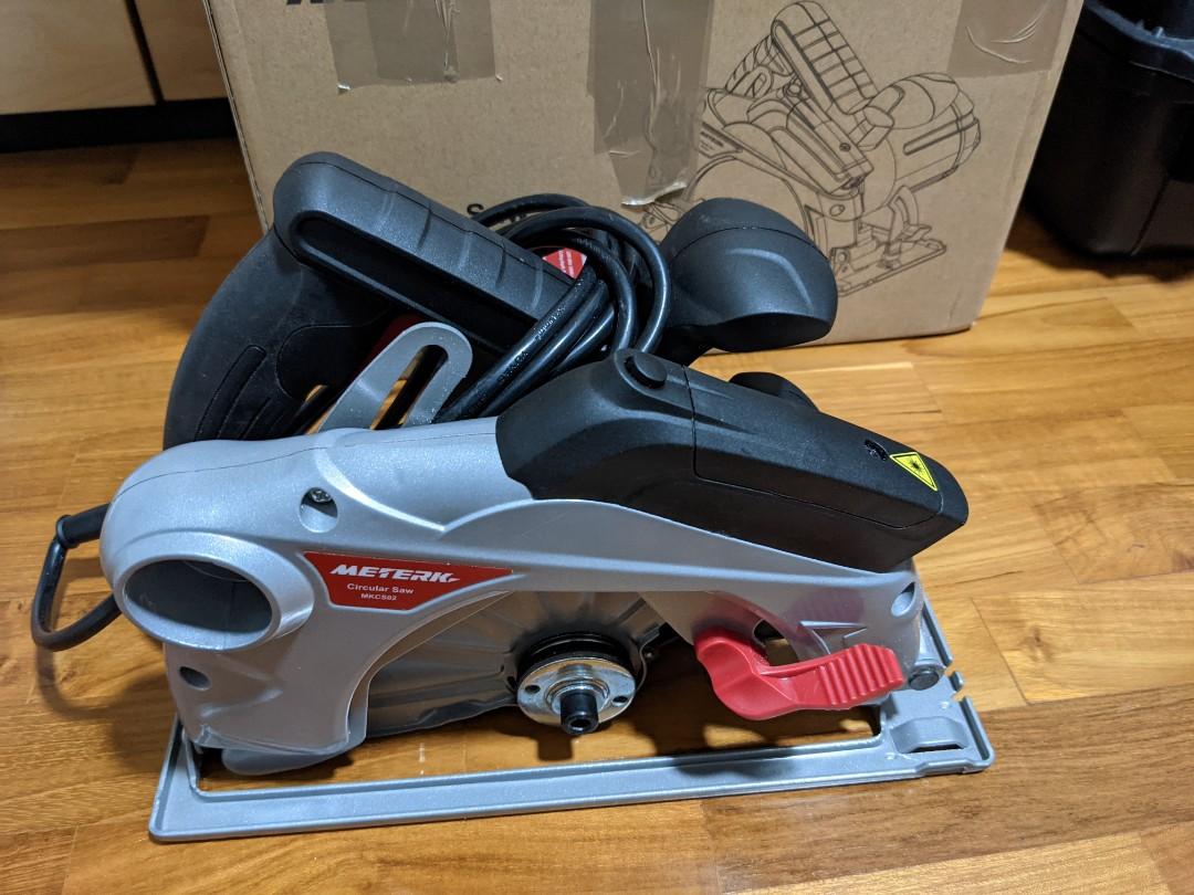 Meterk Circular Saw, 1500W, Furniture & Home Living, Home Improvement ...