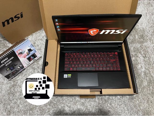 MSI GF65 Thin Gaming Core i5 8GB 512SSD 500HDD NVIDIA RTX 3060 15.6inch ...