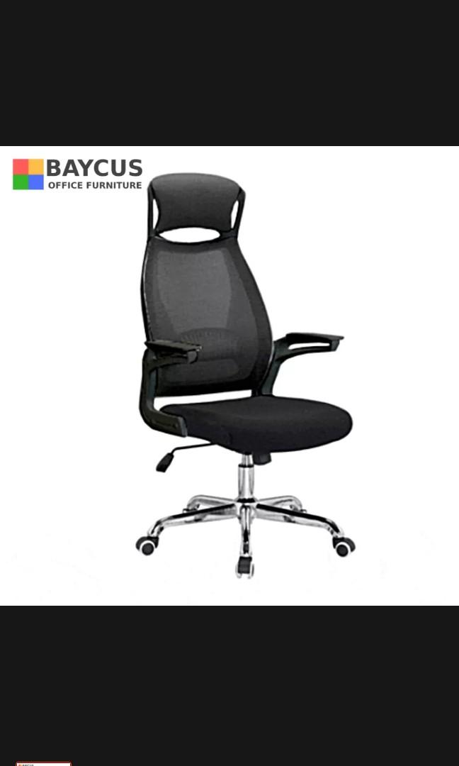 Ergonomic Office / Gaming chair (mesh type), Furniture & Home Living ...